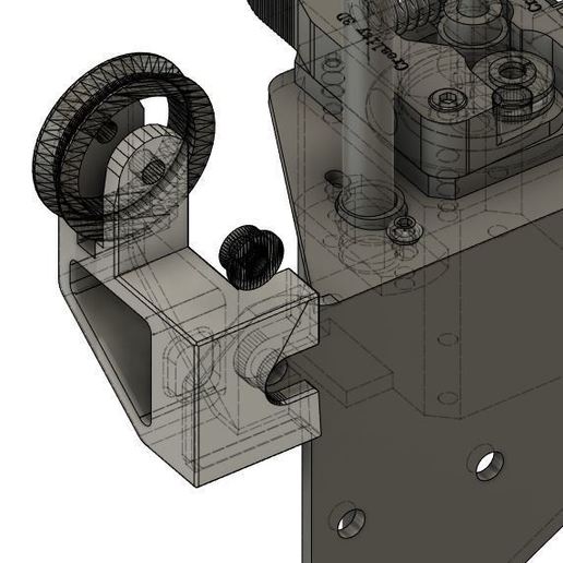 Download free STL file Ender 3 V2 Filament Guide • Object to 3D print ...