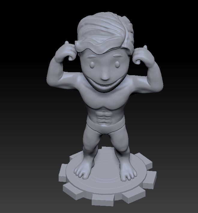 STL file Fallout. Vault boy. Strenght・3D print design to download・Cults