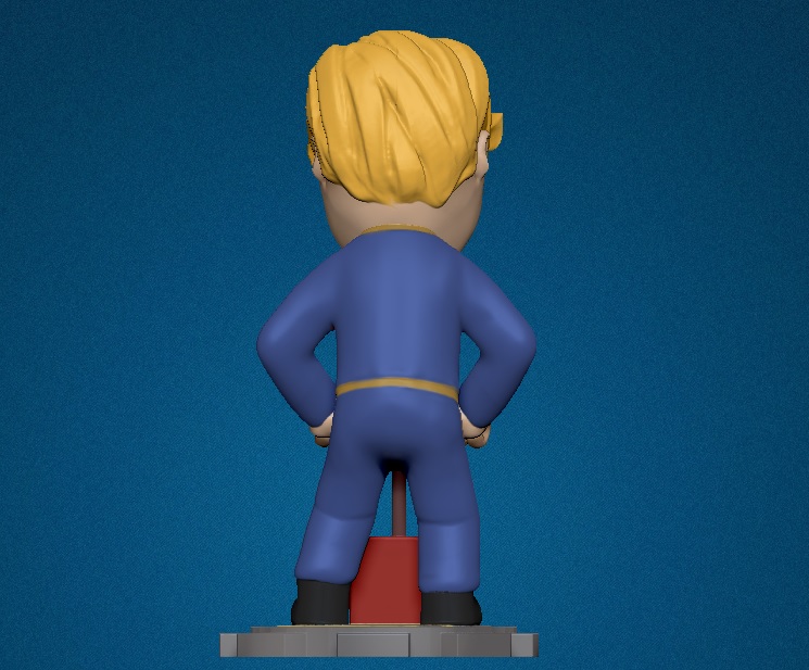 Fichier STL Fallout. Vault boy. Perception 👦・Design à télécharger et à ...