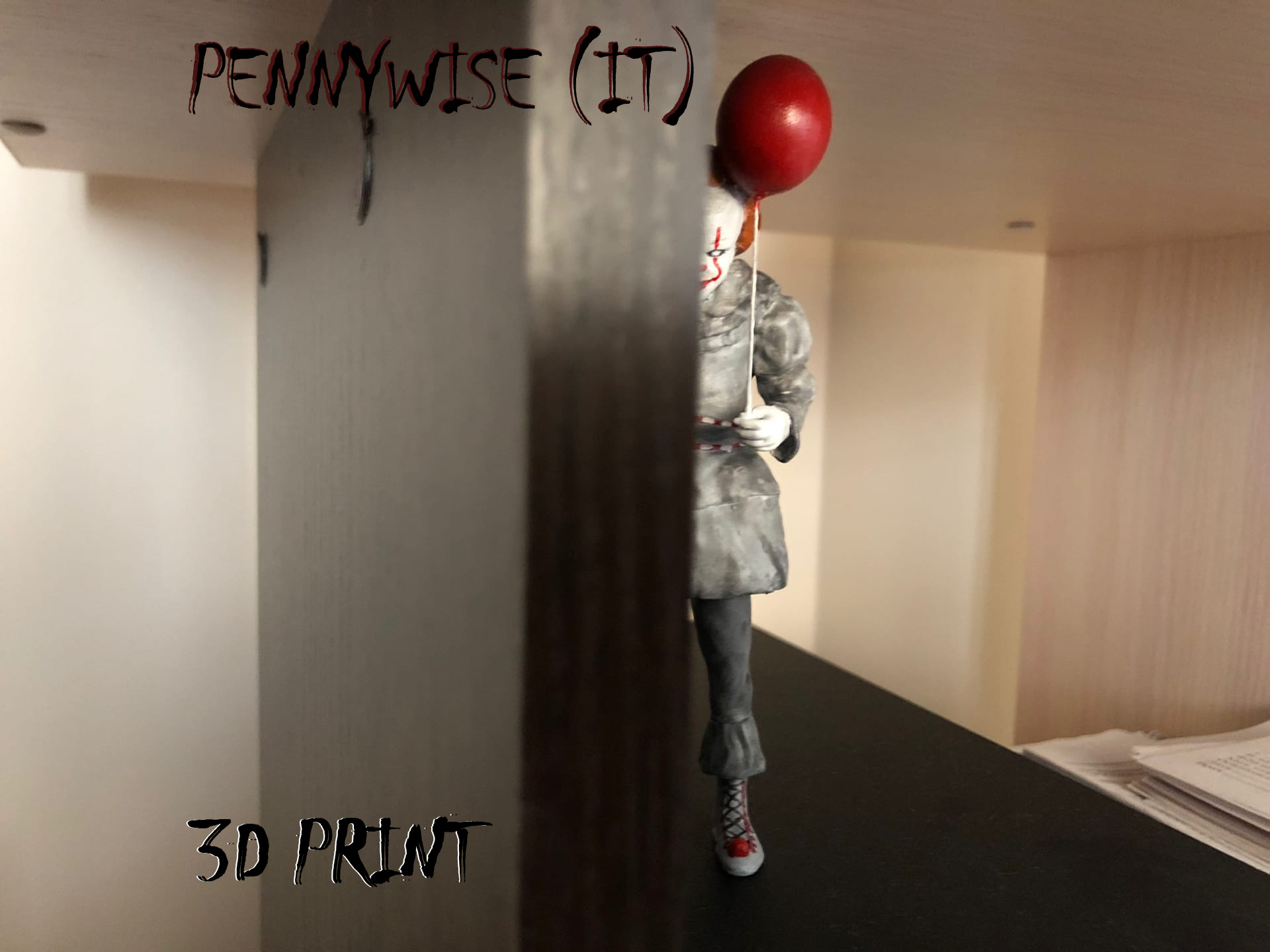 3D file Pennywise (IT) 🎨・Model to download and 3D print・Cults