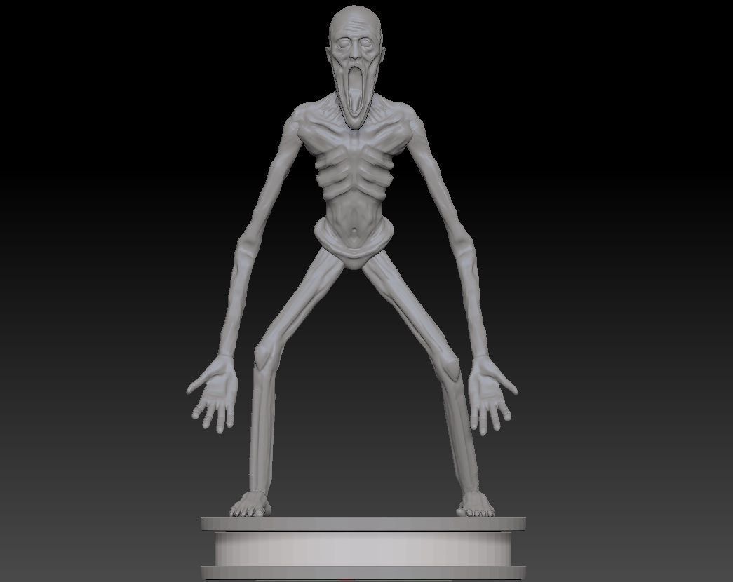 3D file SCP-096・3D printable model to download・Cults