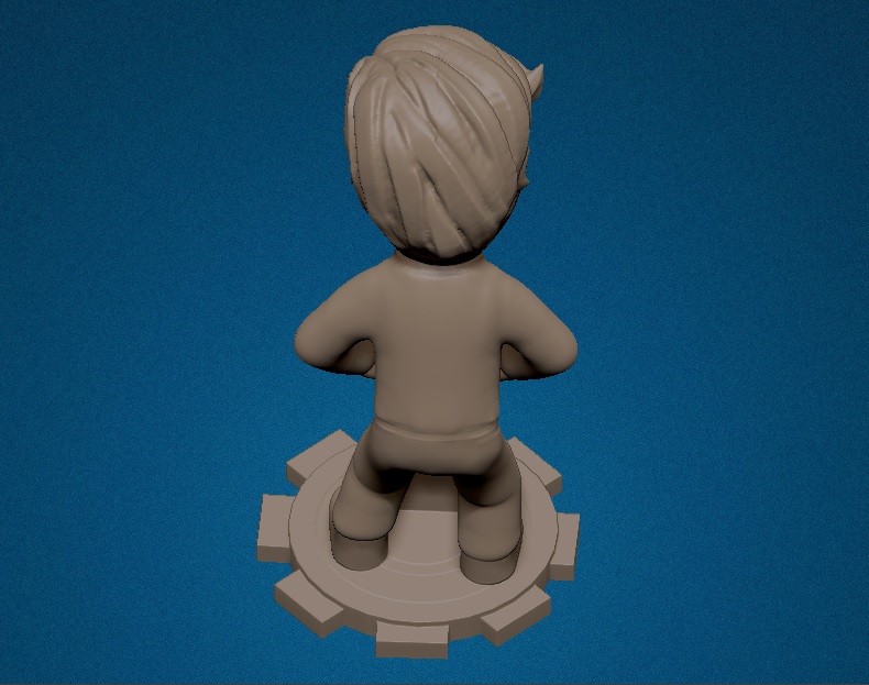 Fichier STL Fallout. Vault boy. Perception 👦・Design à télécharger et à ...