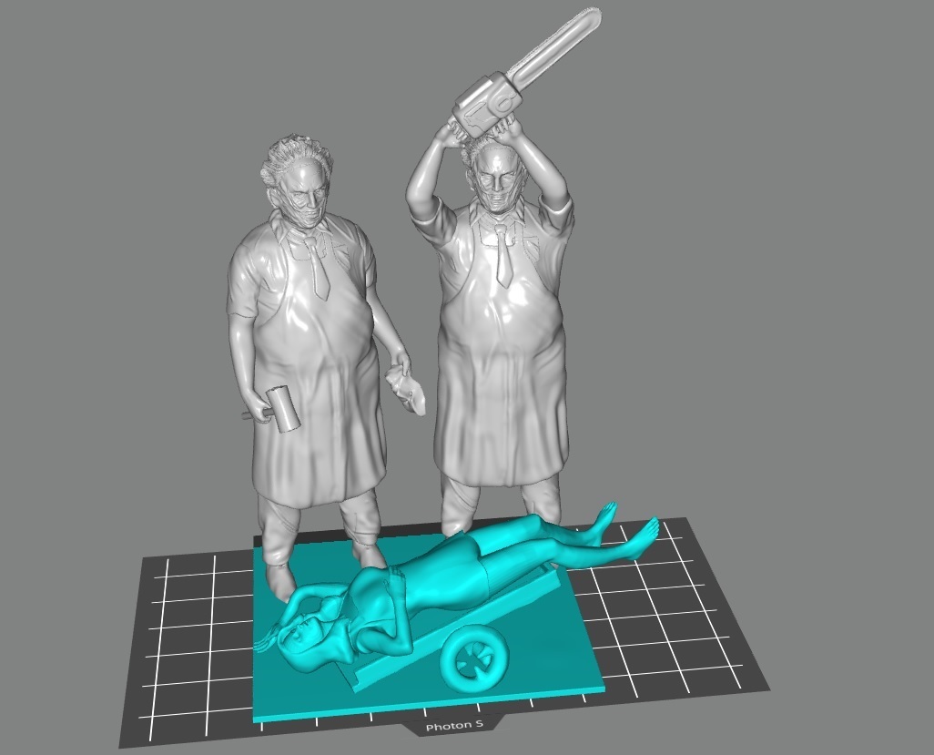 STL file Leatherface. (The Texas Chainsaw Massacre) 🪚・3D printing ...