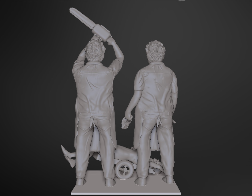 STL file Leatherface. (The Texas Chainsaw Massacre) 🪚・3D printing ...