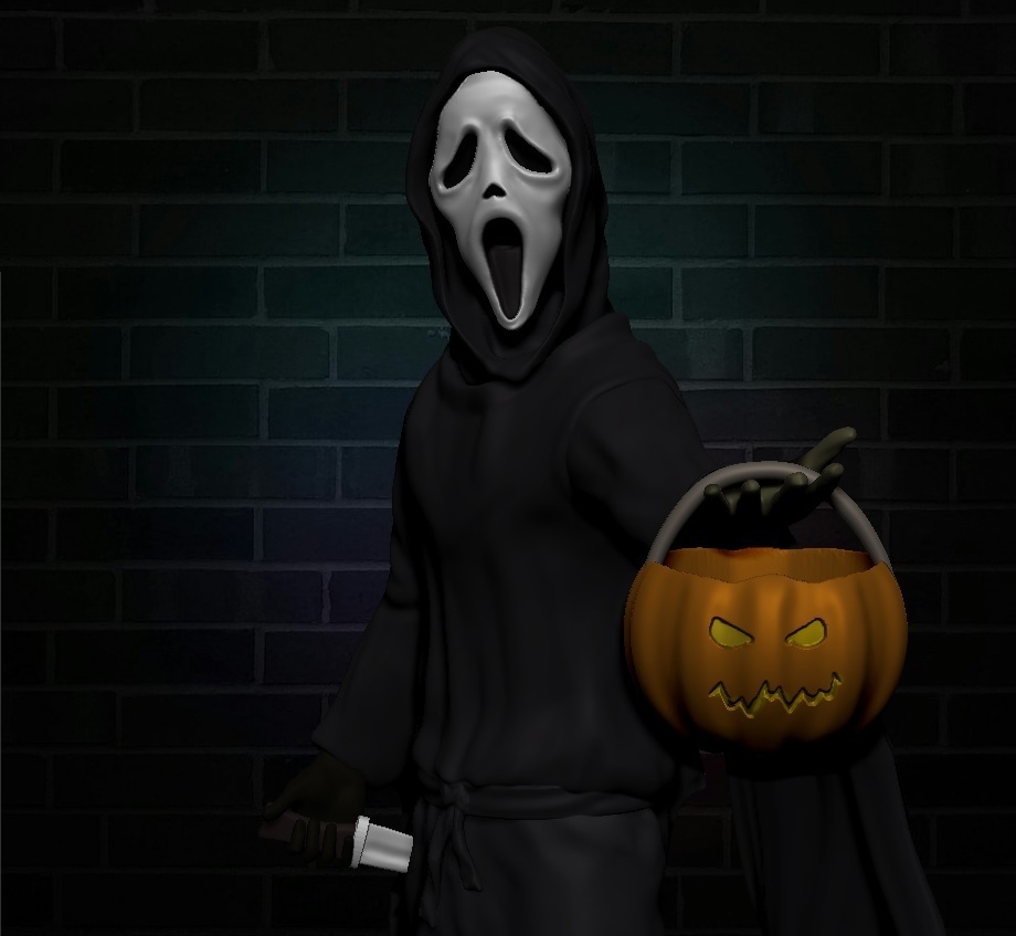 3D file Ghostface. Scream. 🎨・3D printer model to download・Cults