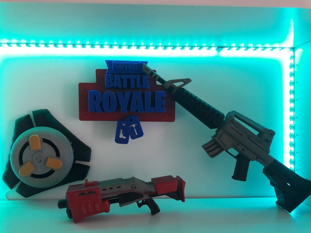 Archivo STL gratis rifle de asalto fortnite・Objeto imprimible en 3D ...