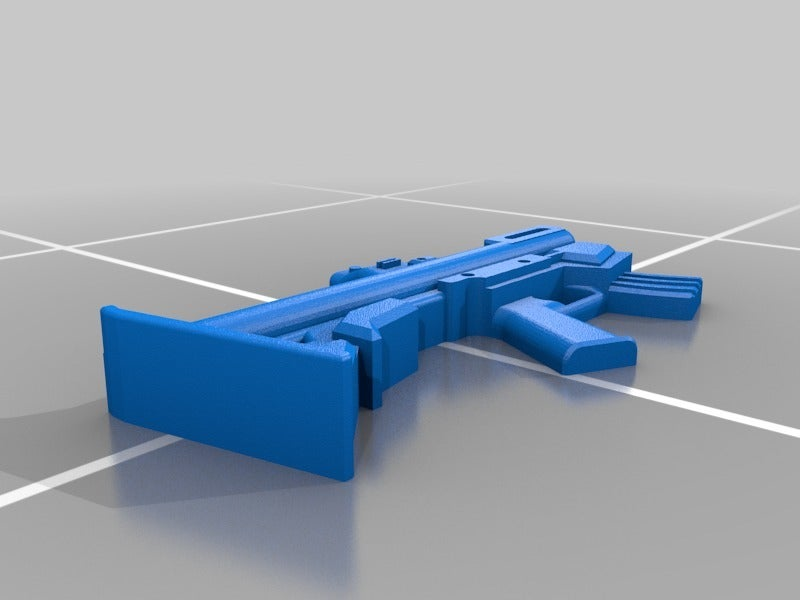 Free STL file assault rifle fortnite 🔫・3D printable model to download・Cults