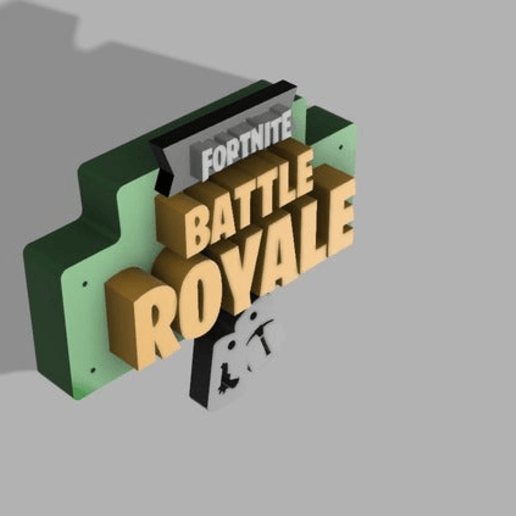 Download free STL file fortnite logo • 3D print model ・ Cults