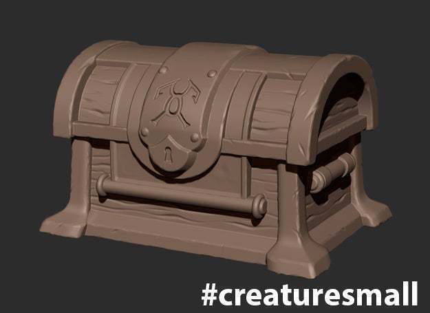 Free STL file Chest・3D printer model to download・Cults