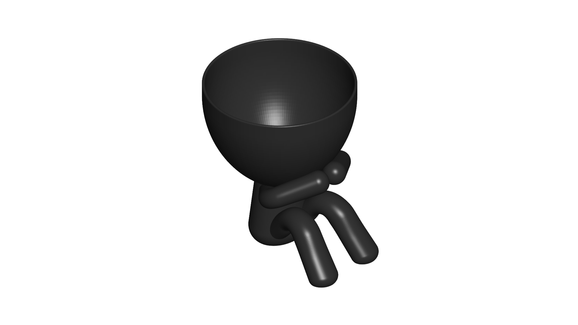 Free STL file MACETA FLORERO ROBERT PLANT - POT GLASS ROBERT WISE I DO ...