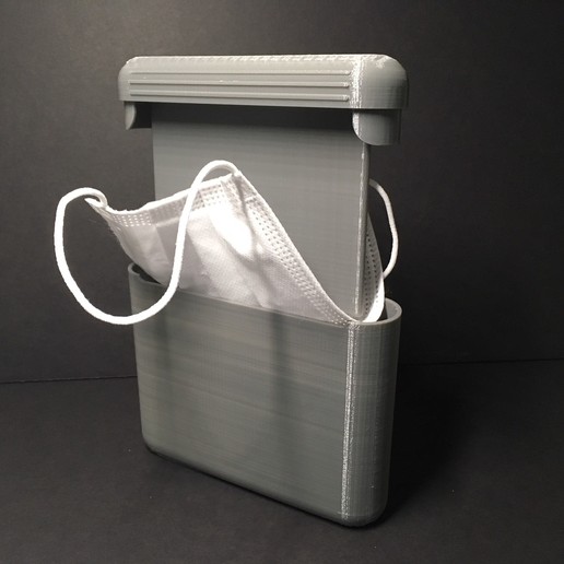 Download free STL file Mask Storage • 3D print design ・ Cults