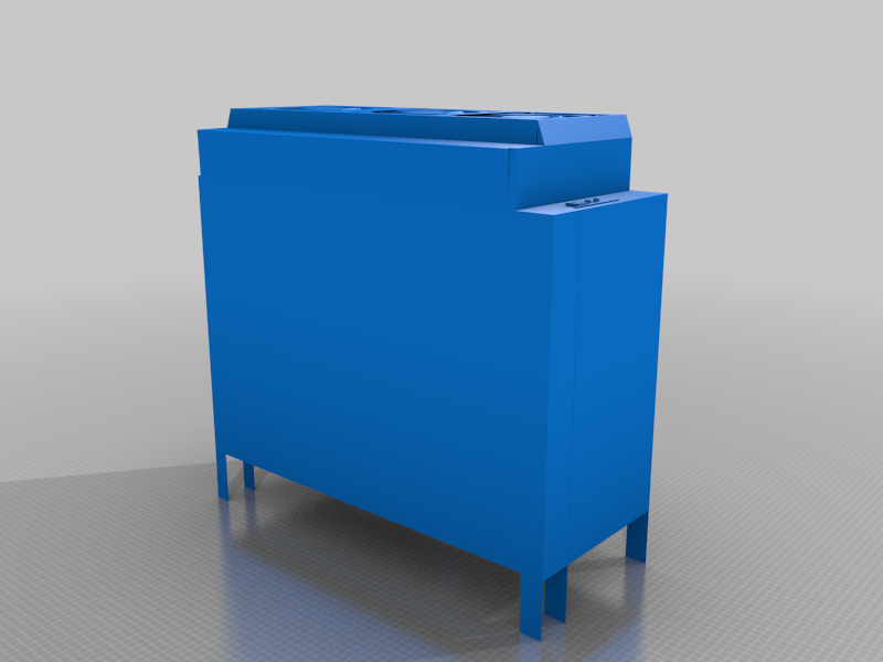 Free 3D file PC Case Idea 90 degrees・Template to download and 3D print ...