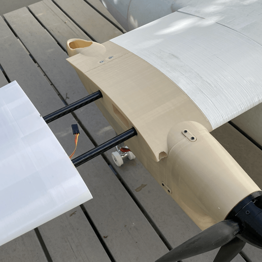 Download STL file Dash8 Q300 RC Aircraft • 3D print design ・ Cults