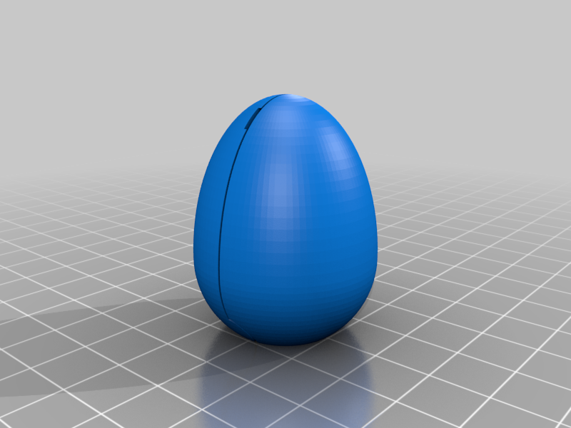 Free STL file Customizable Surprise Egg 🥚・Template to download and 3D ...