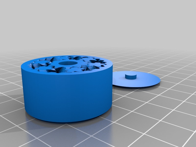 Free STL file Potentiometer Planetary Reduction Drive Knob 🔧・3D ...