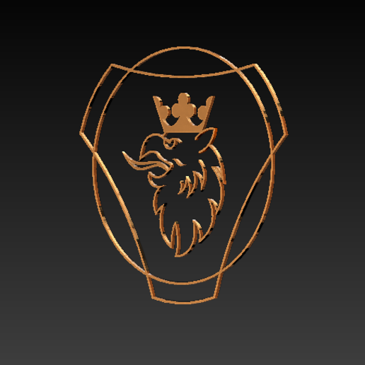 Download 3MF file Scania Logo • Model to 3D print ・ Cults