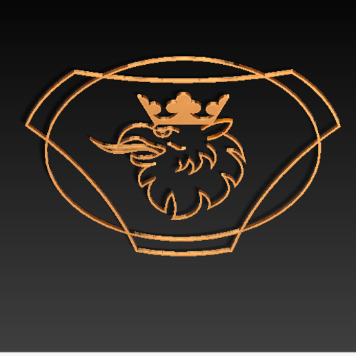 Download 3MF file Scania Logo • Model to 3D print ・ Cults