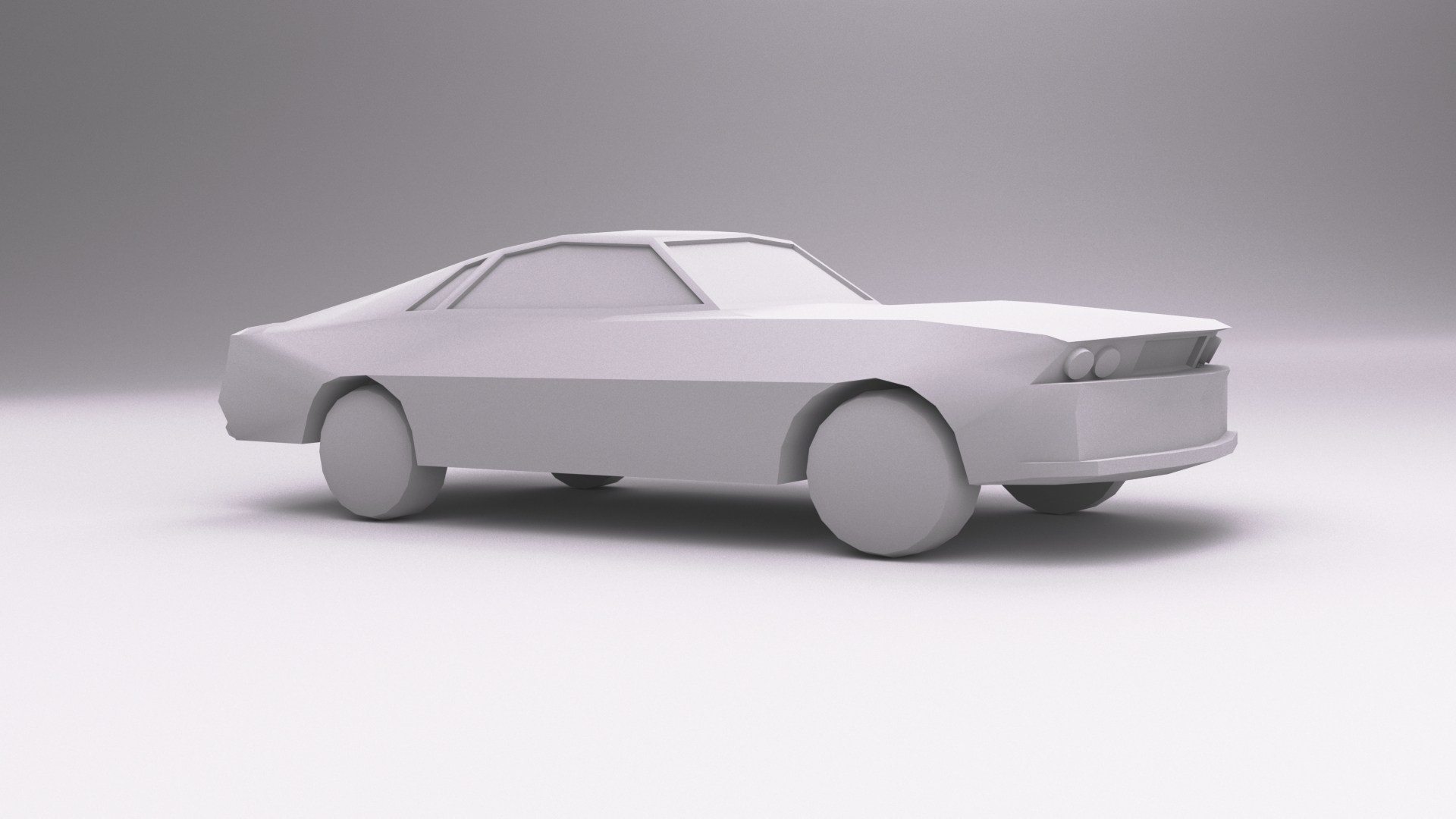 STL file Ford Mustang Shelby GT500 Low Poly 🚙・Model to download and 3D ...