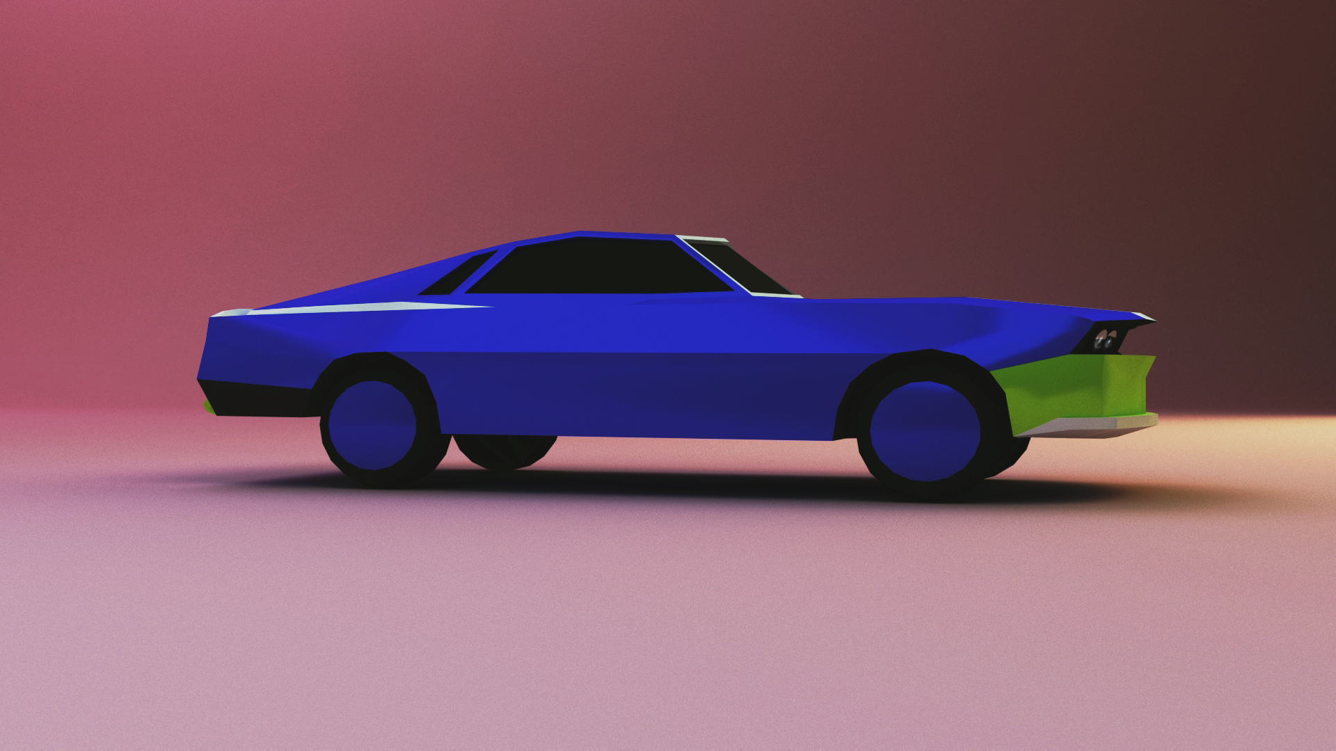 STL file Ford Mustang Shelby GT500 Low Poly 🚙・Model to download and 3D ...