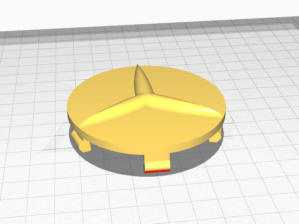 STL file 3d printed wheel cap・Template to download and 3D print・Cults