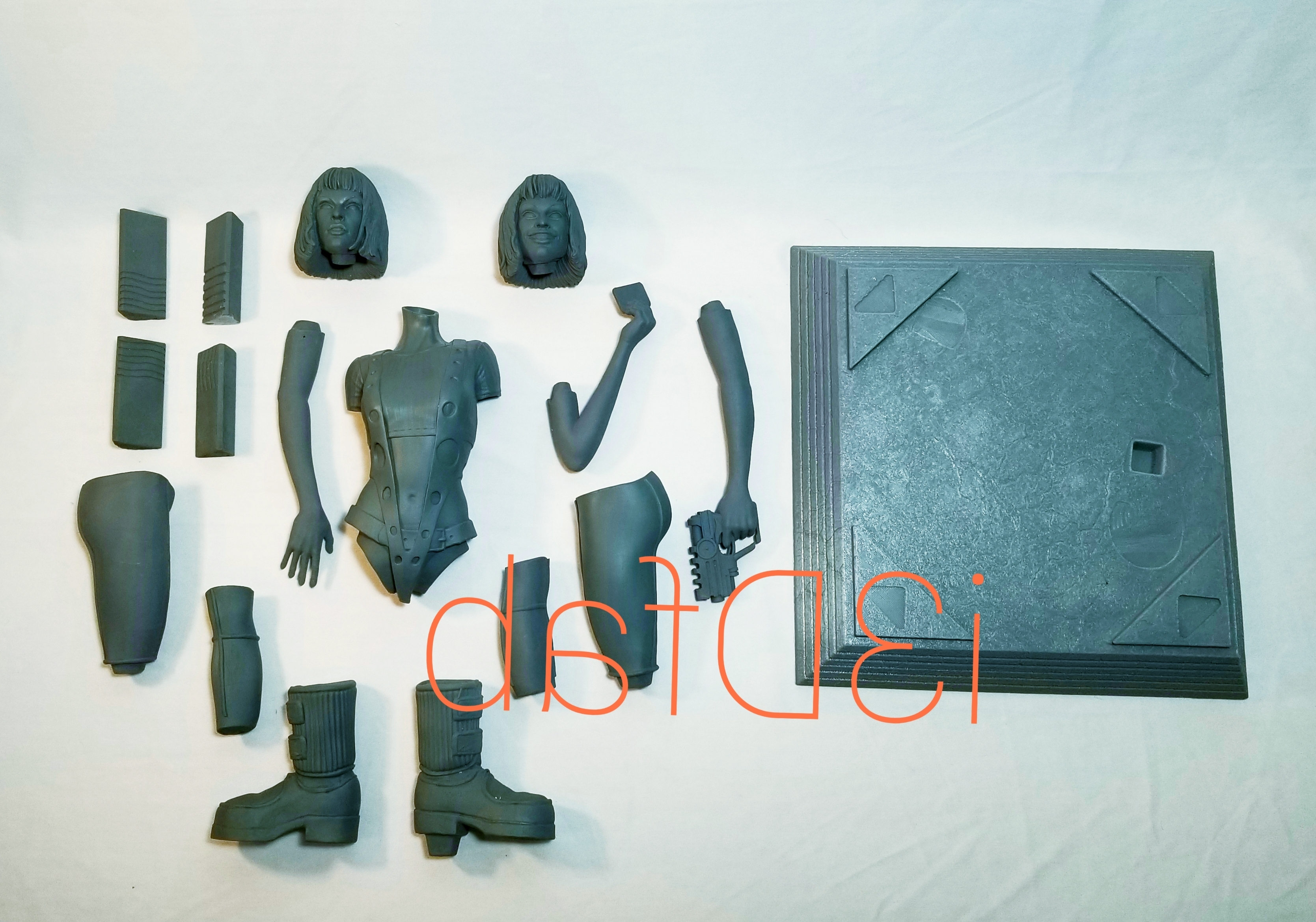 Download STL file Leeloo Fifth Element • 3D printable model ・ Cults