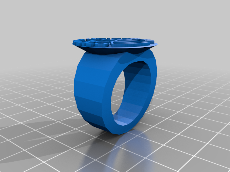 Бесплатный STL файл Purdue Ring 01・3D-печатный объект для загрузки・Cults