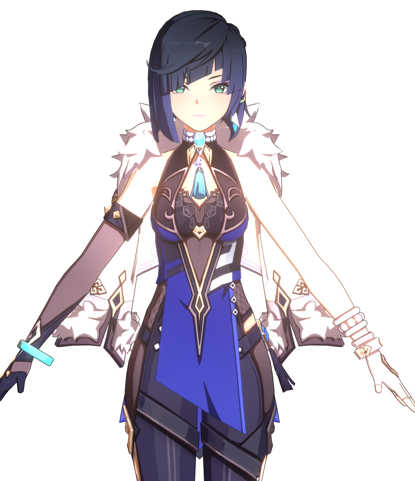 Archivo STL Accesorios y armas Genshin Impact Yelan 🎲・Diseño de ...