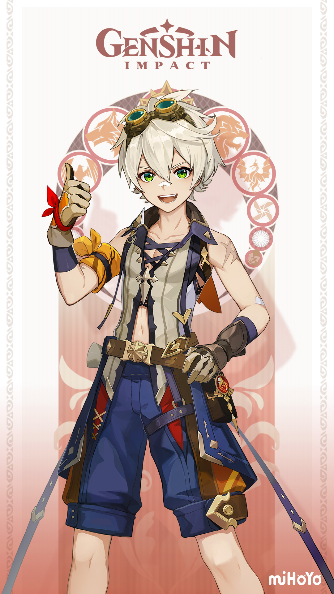 Archivo STL Accesorios Genshin Impact Bennet・Diseño imprimible en 3D ...