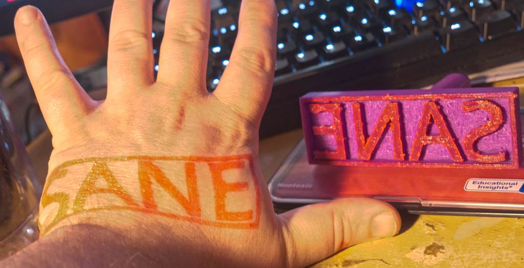 Archivo 3D gratis Sello Sane・Modelo para descargar y imprimir en 3D・Cults