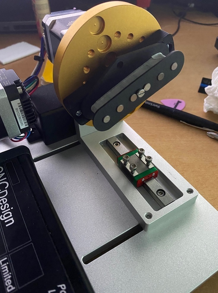 Free STL file bobbin plate winding machine tool - uk_cnc mini coil ...