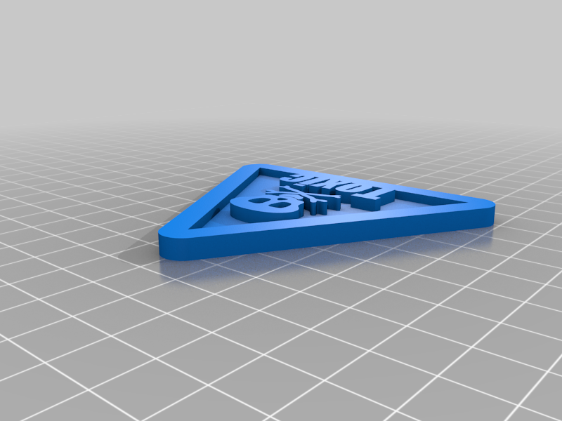 STL file Toxic warning notice plate ( Poison) ⚠️・Template to download ...