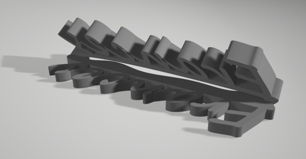 Free STL file Frances 3D Name plate stand・3D printable object to ...