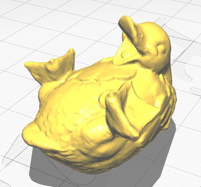 STL file Cool duck figure・Template to download and 3D print・Cults