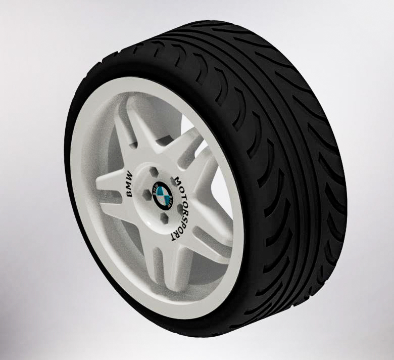 STL file WHEEL BMW M3 E36・Design to download and 3D print・Cults