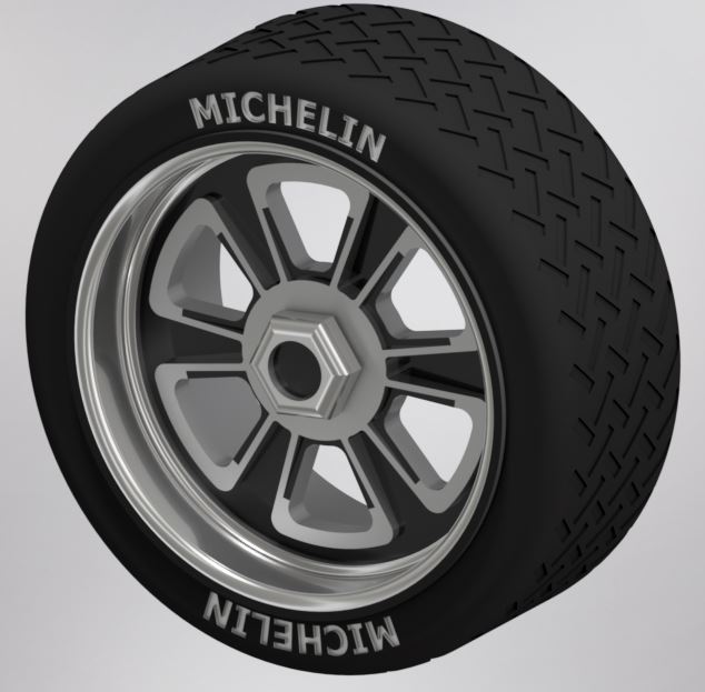 STL file Muscle car wheel・3D printing template to download・Cults