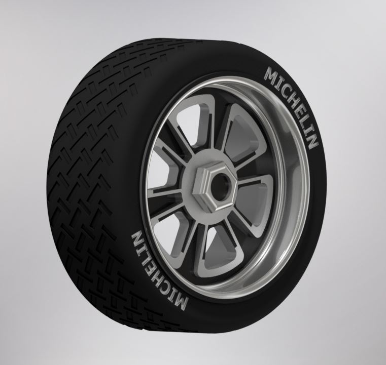 STL file Muscle car wheel・3D printing template to download・Cults