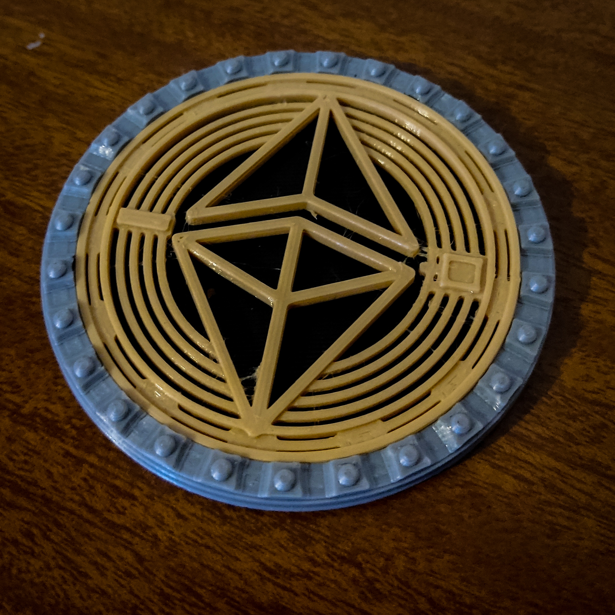 STL file Cryptocurrency coasters 🍽️・3D print design to download・Cults
