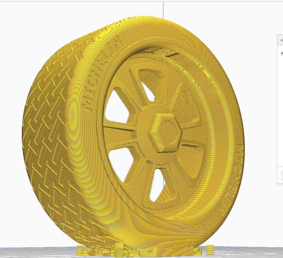 STL file Muscle car wheel・3D printing template to download・Cults