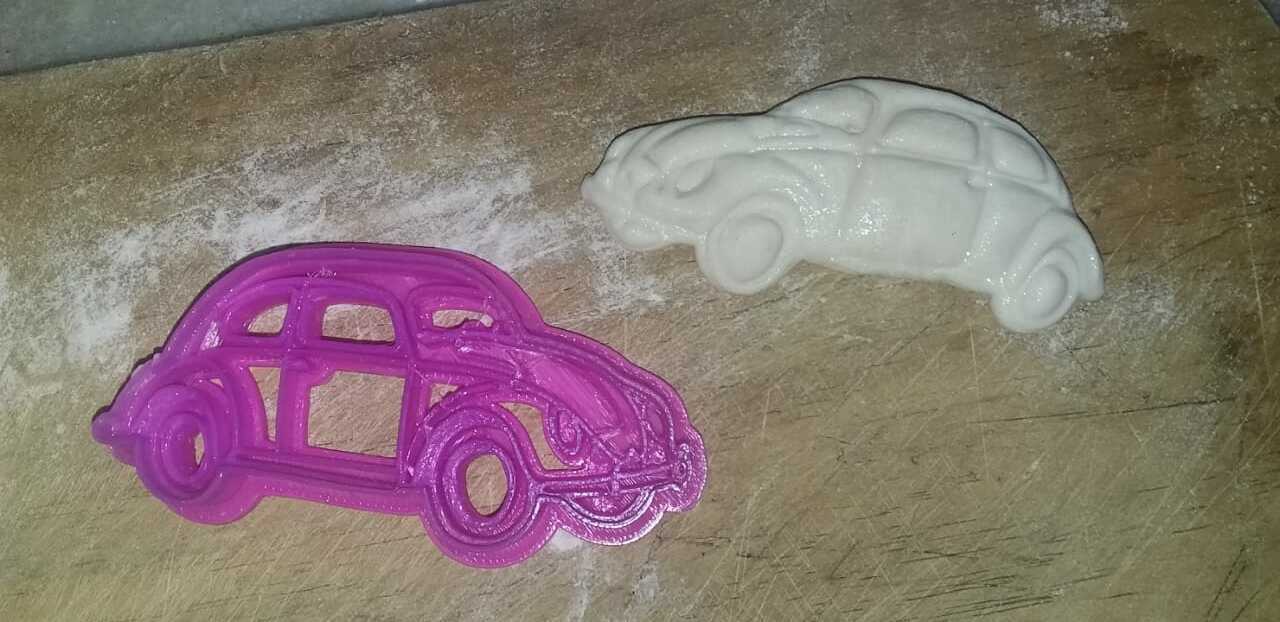Free STL file Bettle Fusca Cookie Cutter・Model to download and 3D print ...