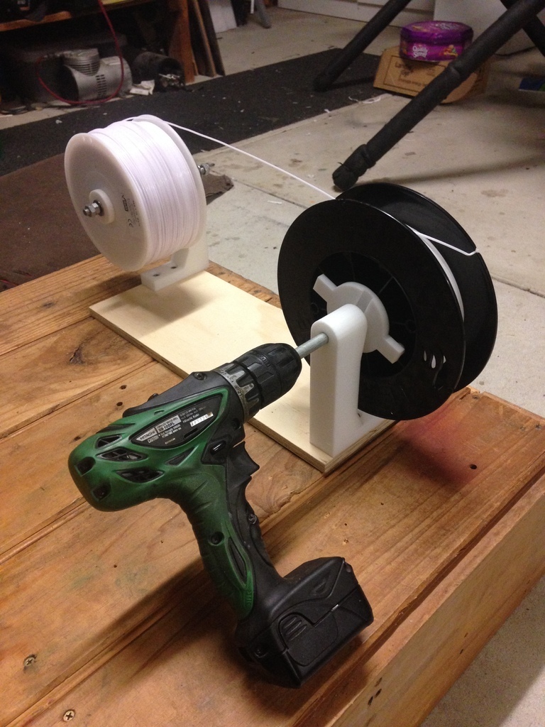 Free 3D file 3dFillies spool winder 🧞‍♂️・3D printing model to download ...