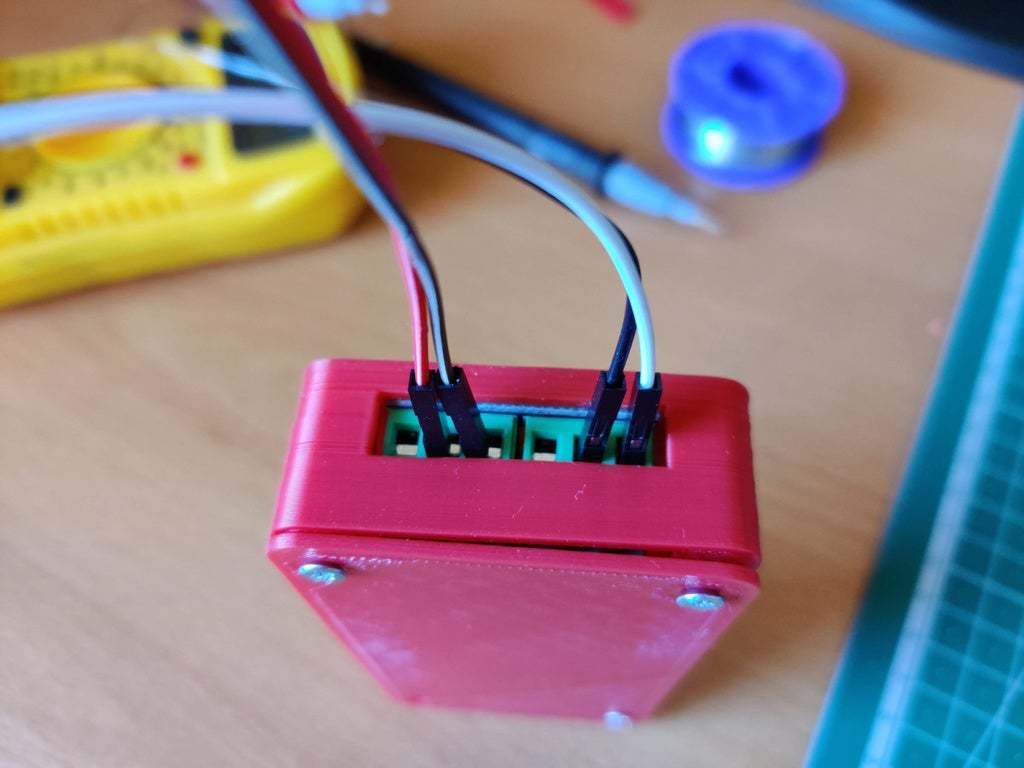 Free STL file Box for 2 channel smart relay・Model to download and 3D ...