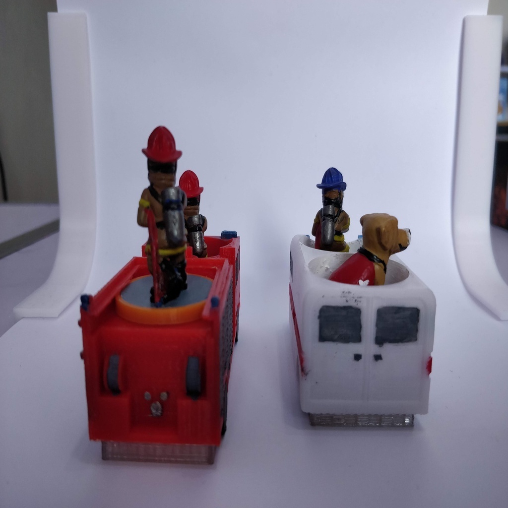 Free STL file Flash Point Fire Rescue - Fire Engine and Ambulance ...