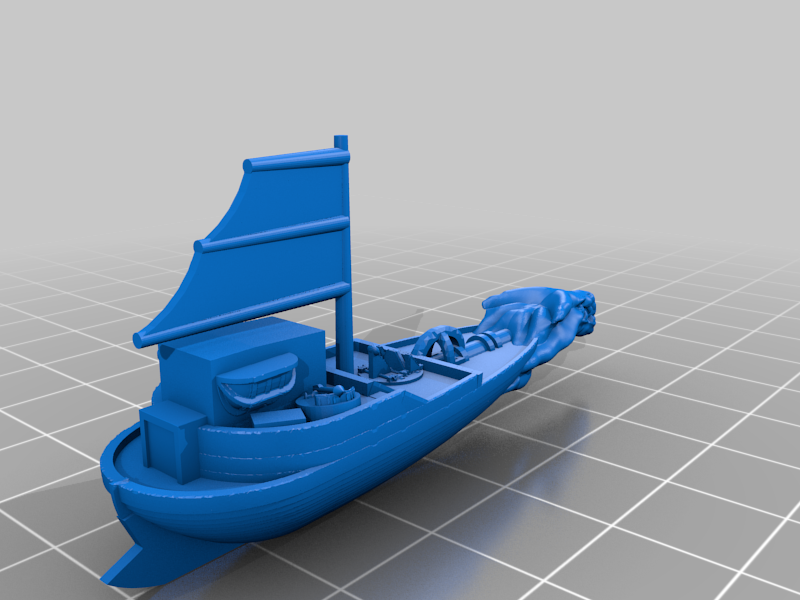 Free STL file Bombard Ship - Spelljammer・3D printer design to download ...