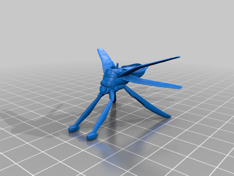 Free STL file Damselfly Ship - Spelljammer・3D print design to download ...