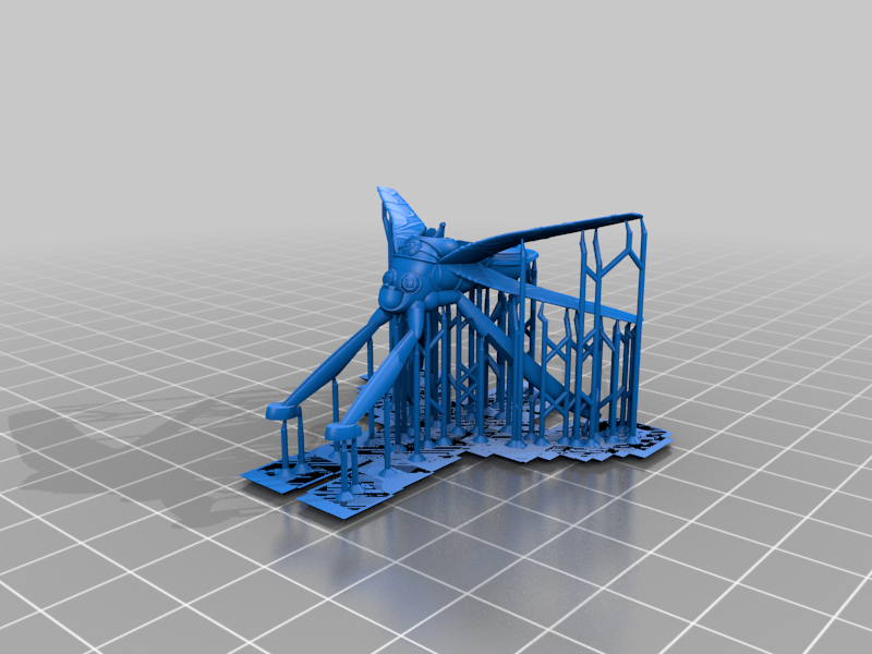 Free STL file Damselfly Ship - Spelljammer・3D print design to download ...