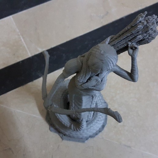Download 3MF file Lami the Naga Archer • 3D printer object ・ Cults