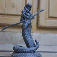 Download 3MF file Lami the Naga Archer • 3D printer object ・ Cults