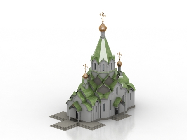 Free STL file Church・3D printable model to download・Cults