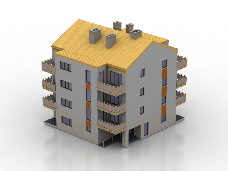 Free STL file Building・3D printable model to download・Cults