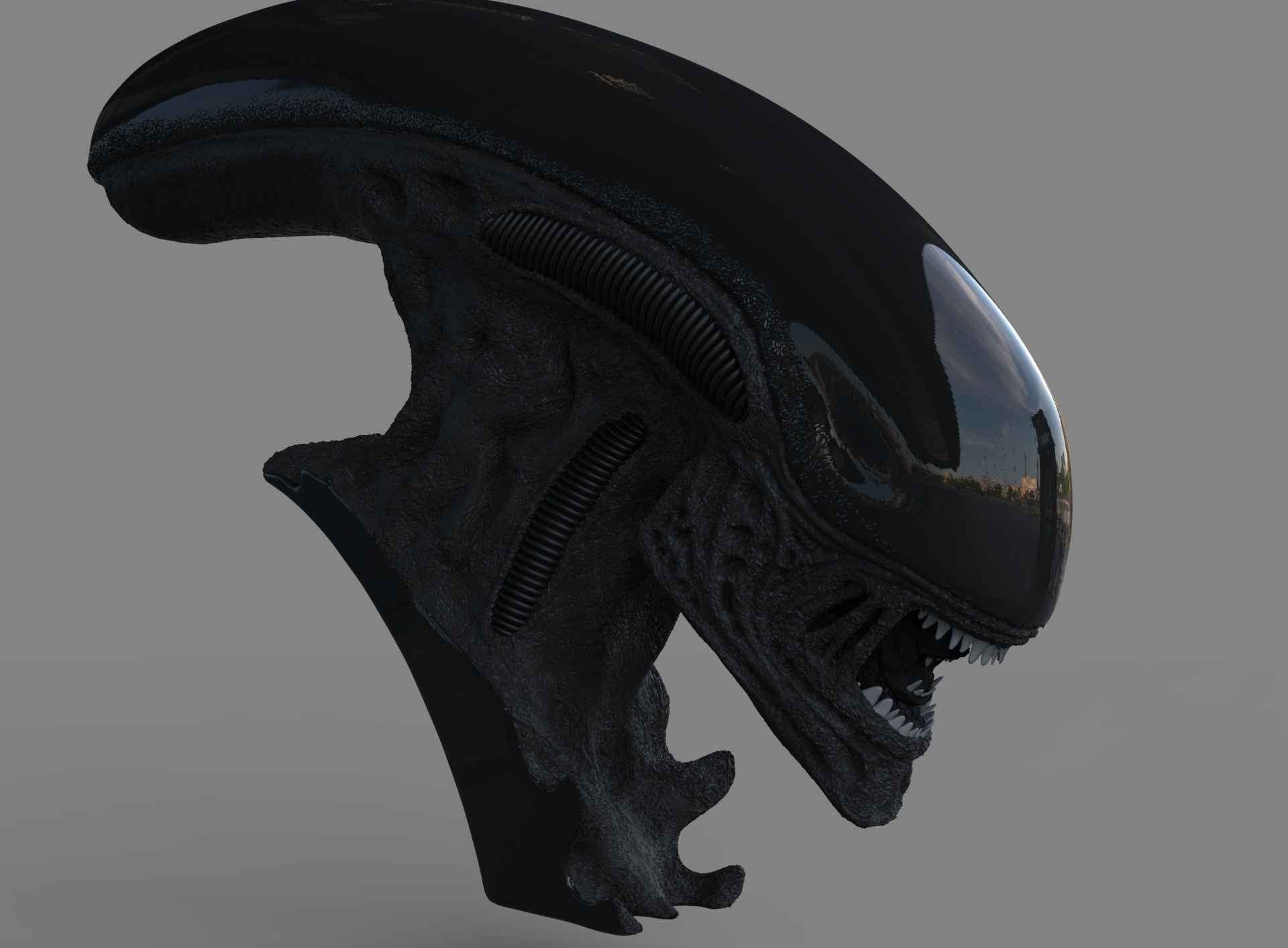 Descargar archivo STL Busto Xenomorfo Alienígena Impresión 3D Modelo ...
